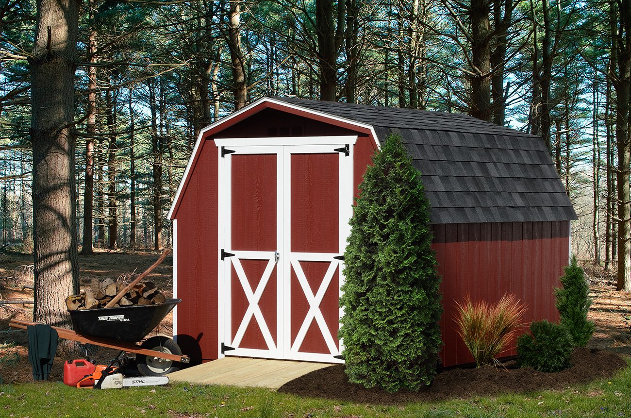 8x10 Backyard Mini Barn | The Shed Place