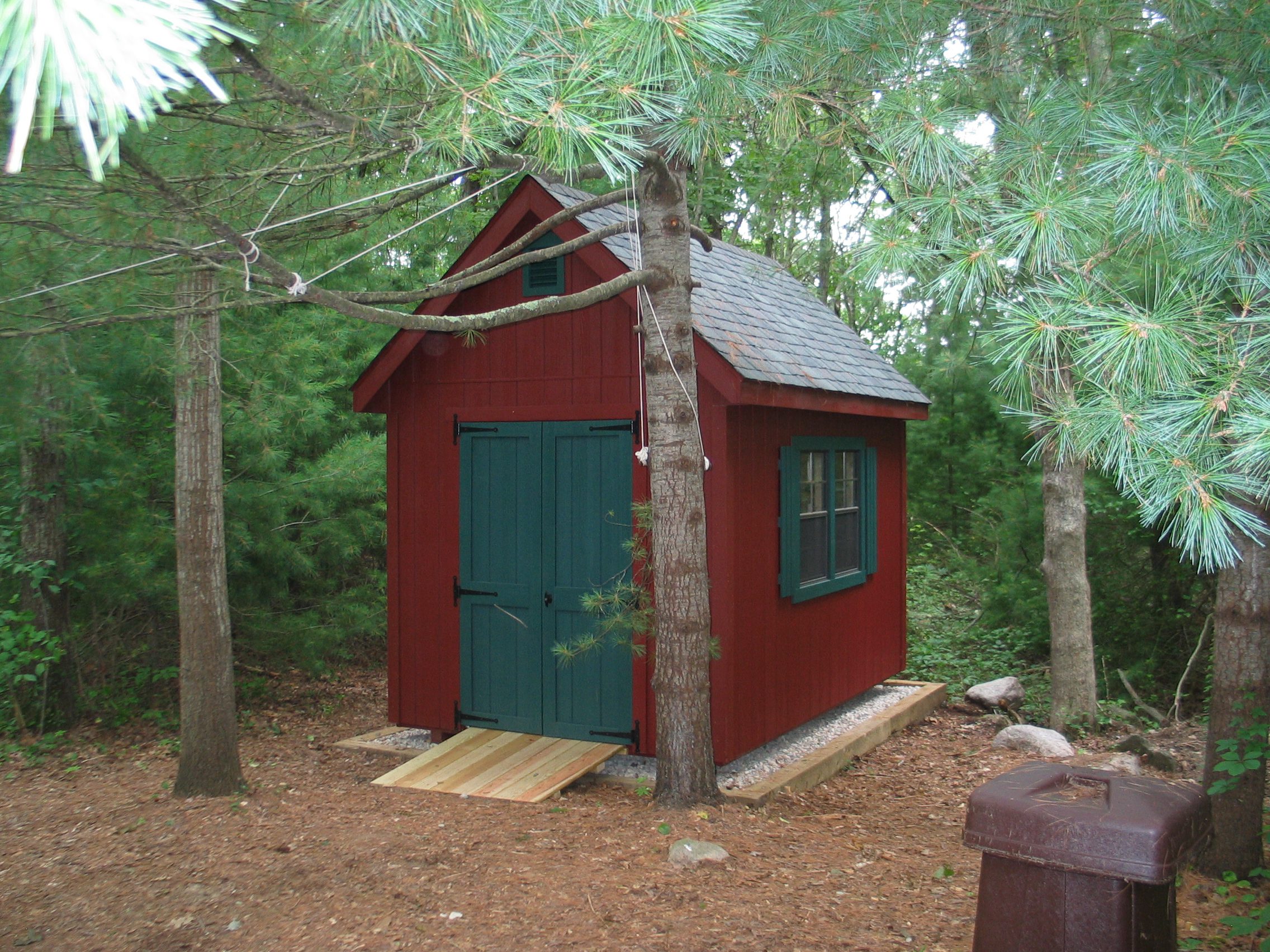 8x14 Manor A-Frame | The Shed Place