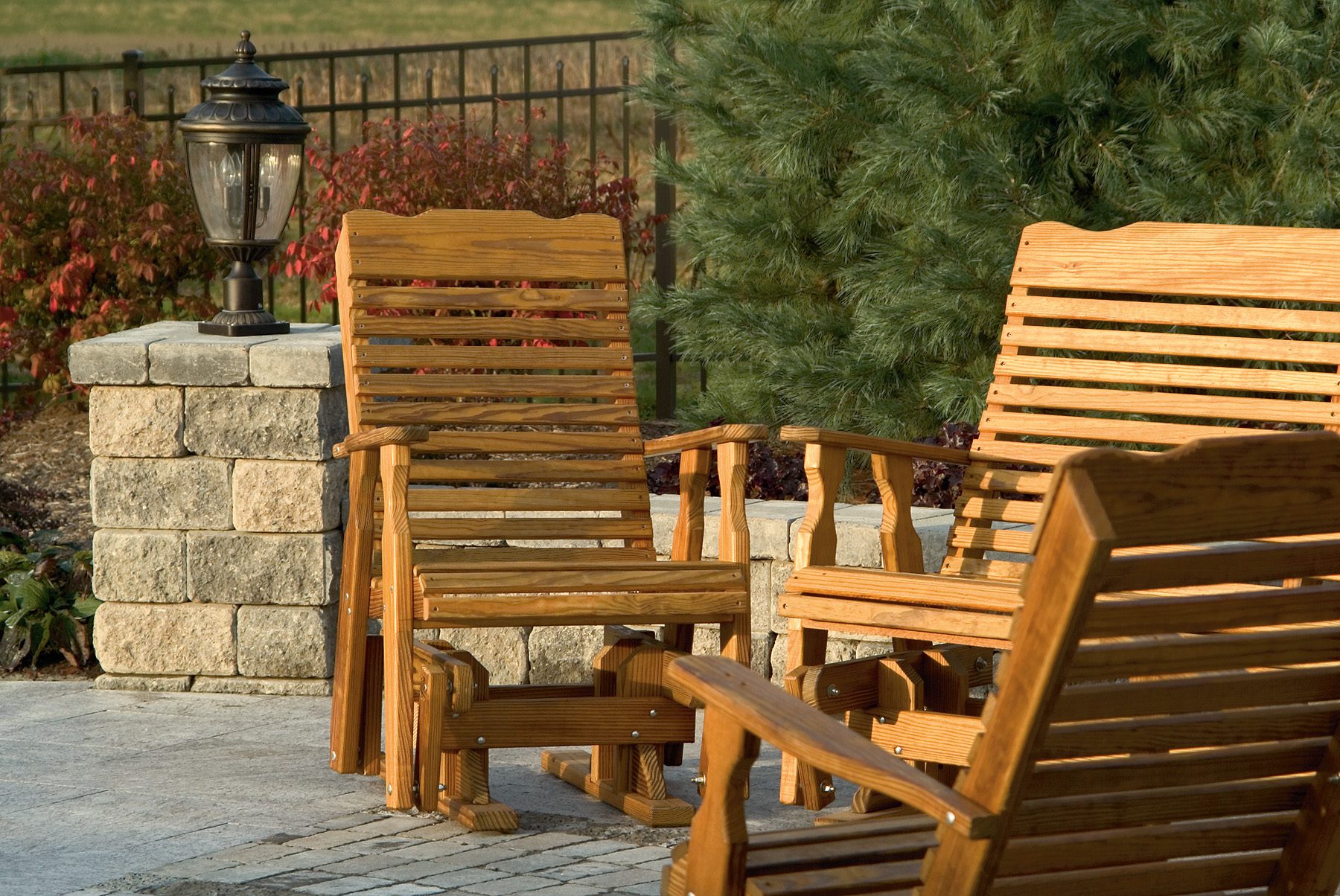 Curve Back Gliders | The Shed Place